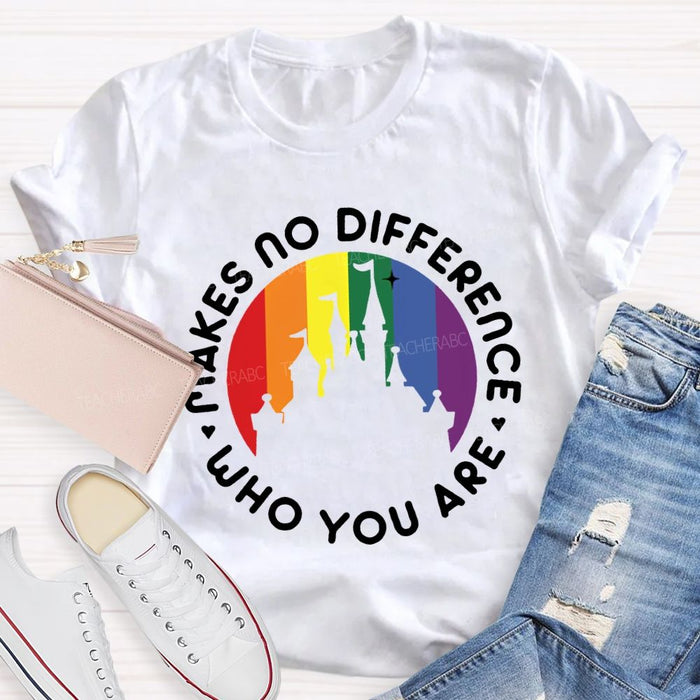 Makes No Difference Who You Are Human Rights T-shirt